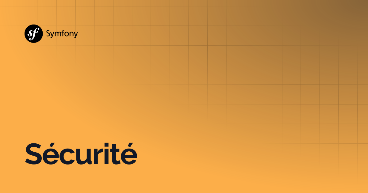 Sécurité | version-4.1 | Symfony - B.U.T. MMI / LP DEV